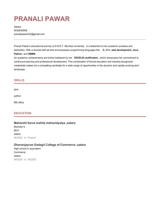 Pranali Umesh Pawar satara bca student.pdf