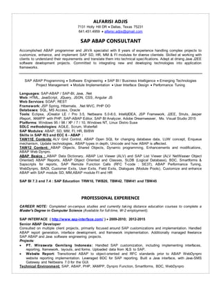 My resume Alfarisi Adjis | DOCX