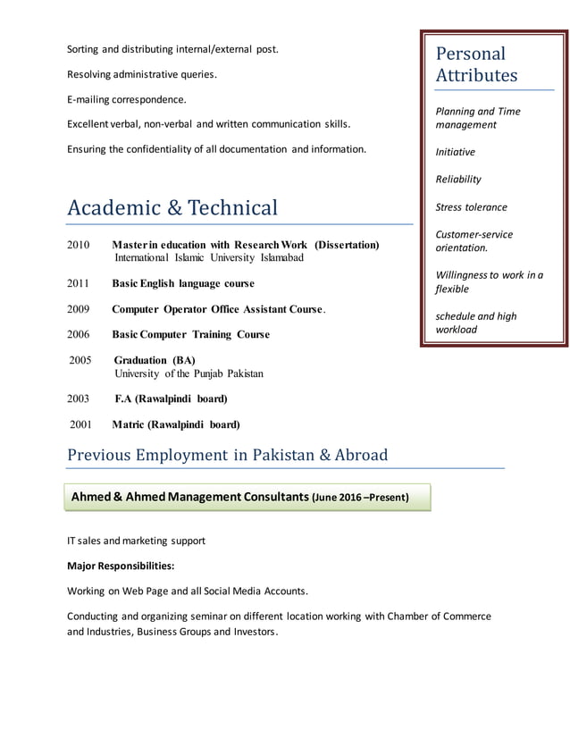 My resume 2017 | PDF