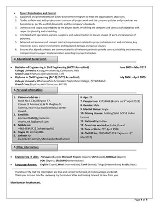 Planning Engineer Project | PDF | Civil Engineering Industry | Industries