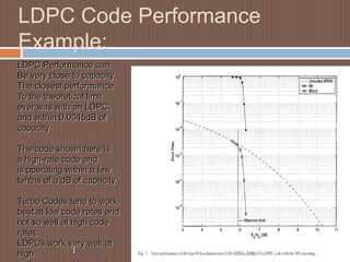 My review on low density parity check codes | PPTX