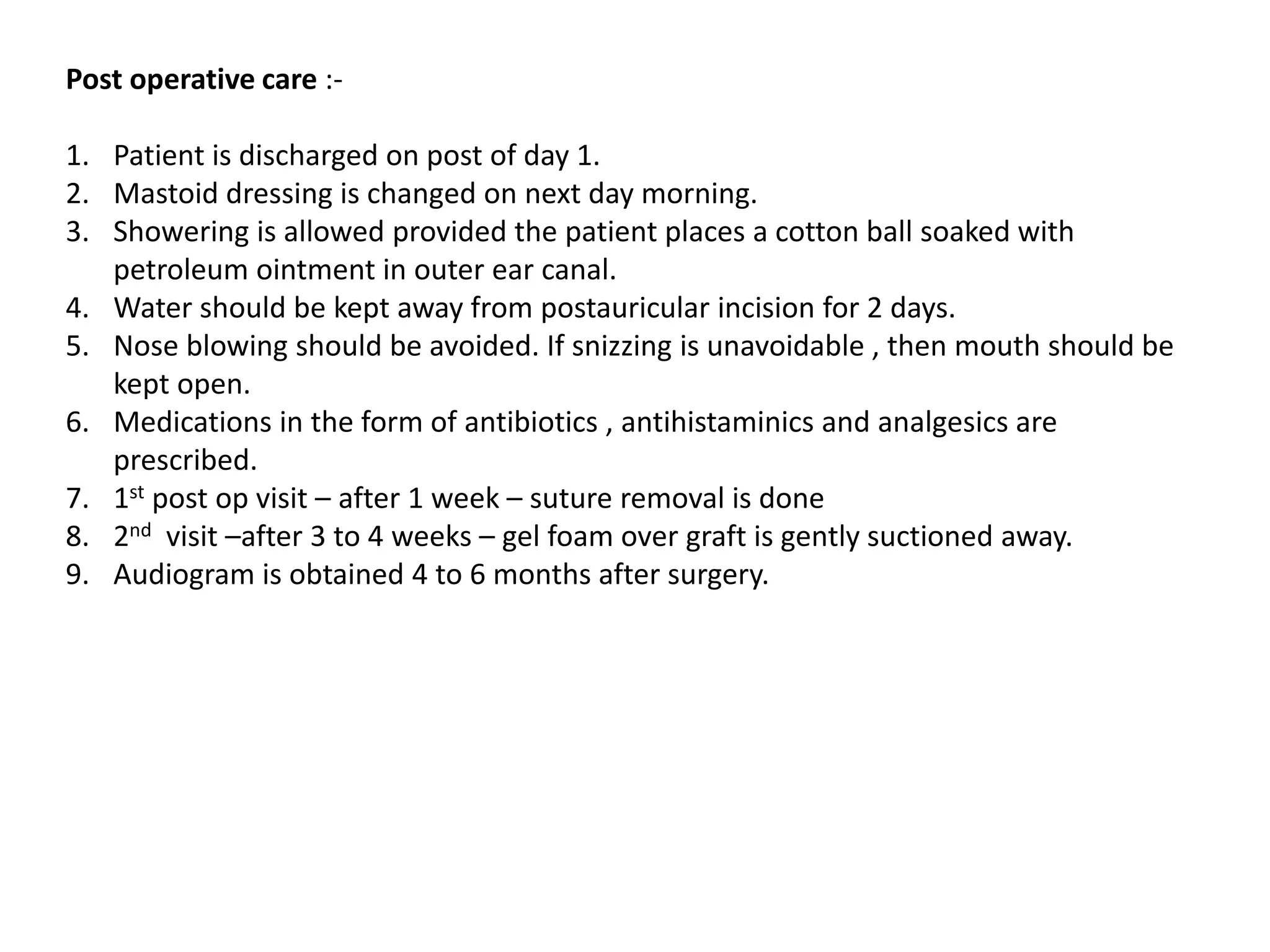 Myringoplasty ppt | PPTX