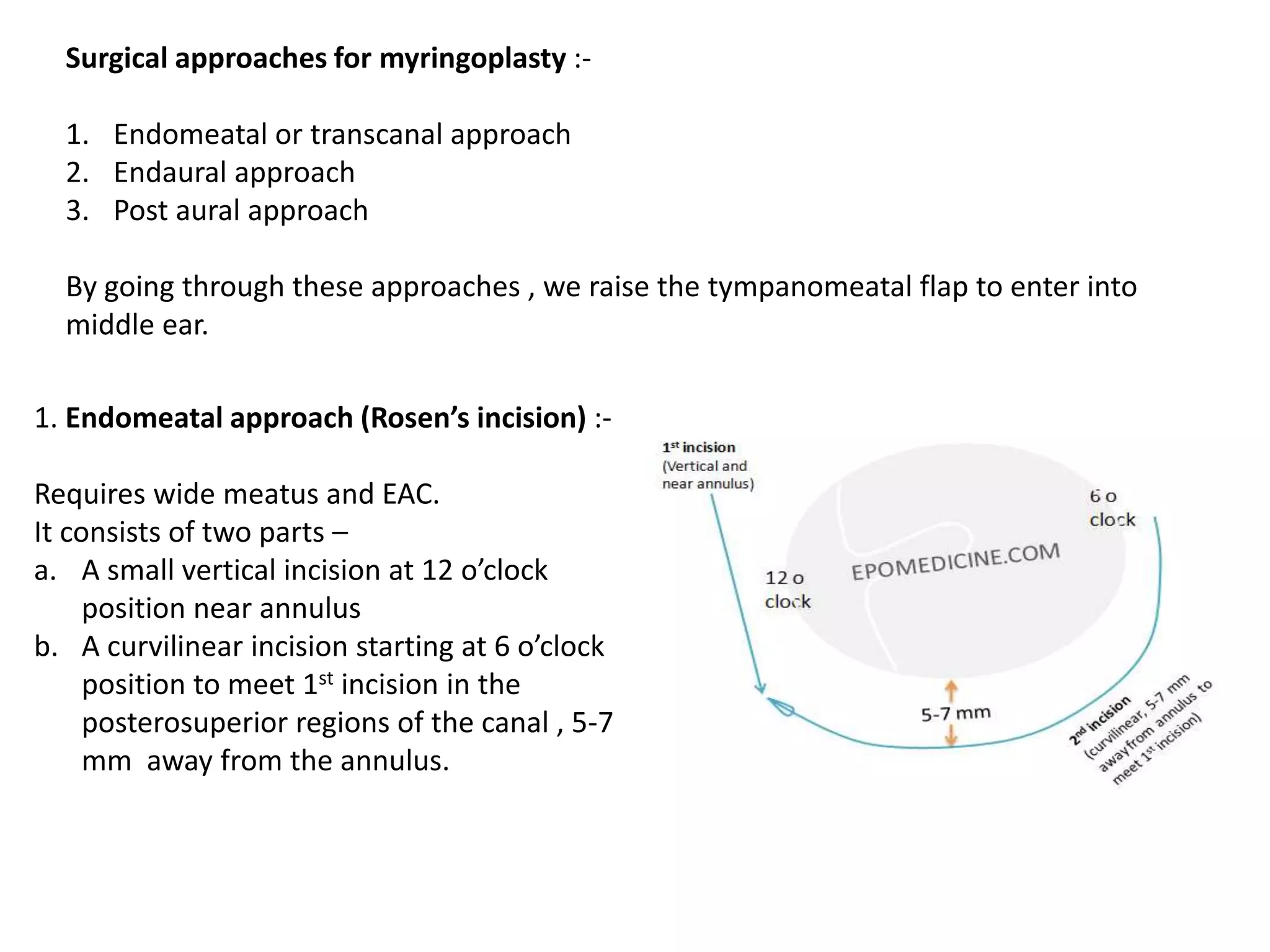 Myringoplasty ppt | PPTX