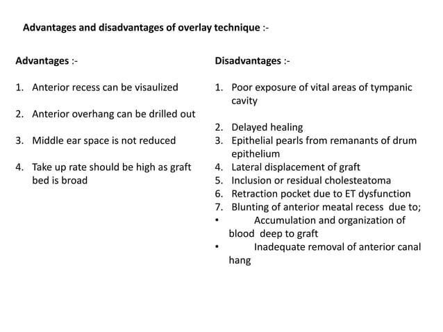 Myringoplasty ppt | PPTX