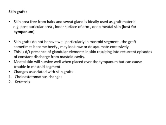 Myringoplasty ppt | PPTX