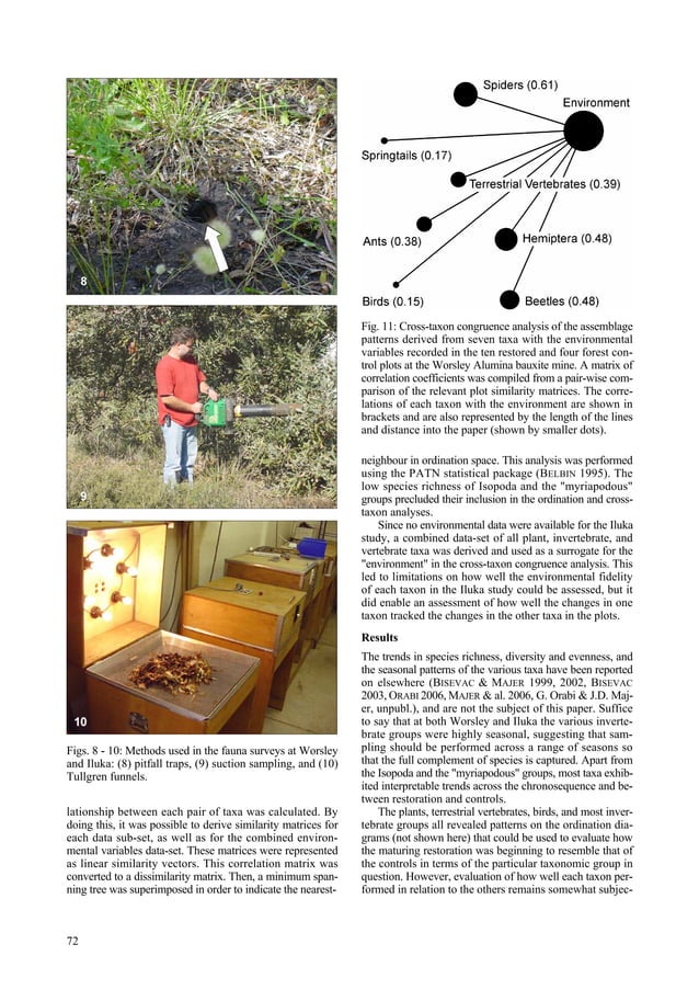 Jonathan D.majer, Ants pass the bioindicator score board | PDF ...