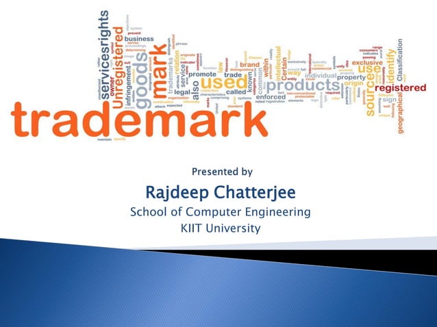 IPR: Introduction to Trademark | PPT | Free Download