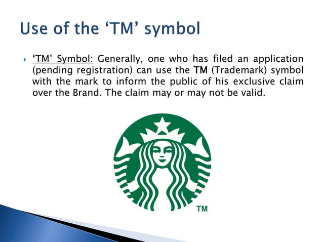 IPR: Introduction to Trademark | PPT