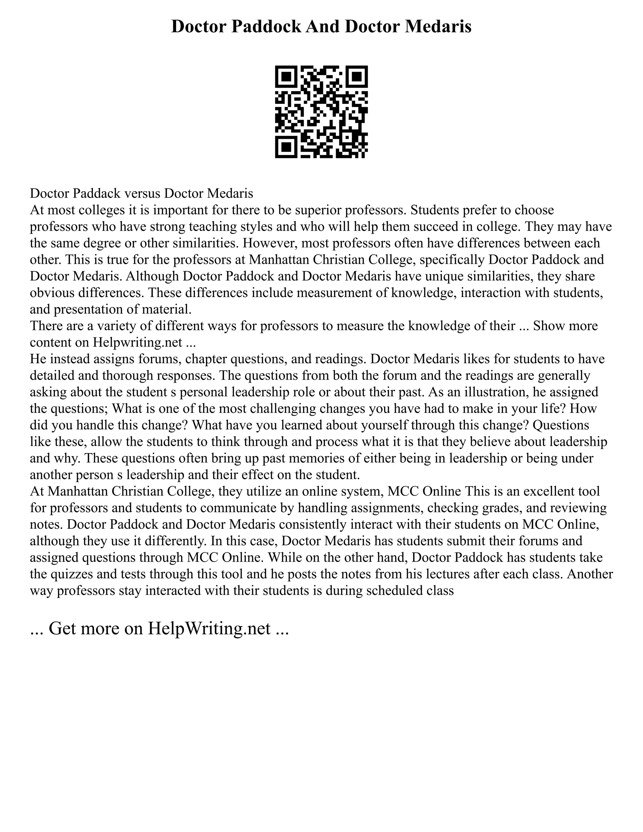 My Role Model Essay Introduction In 2021 Essa | PDF