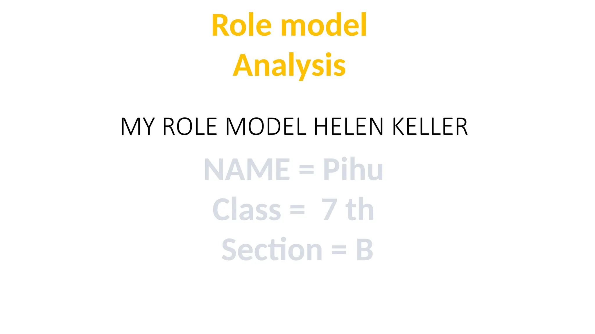 Helen Keller as a role model. Story,Achievement, Experience ...