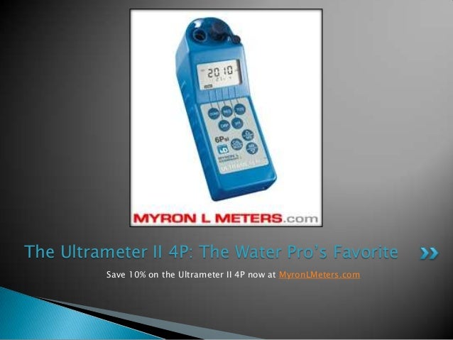 Myron l Meters Ultrameter II 4P
