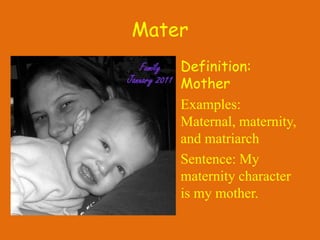 My roots by Mante Zailskaite | PPTX | Science