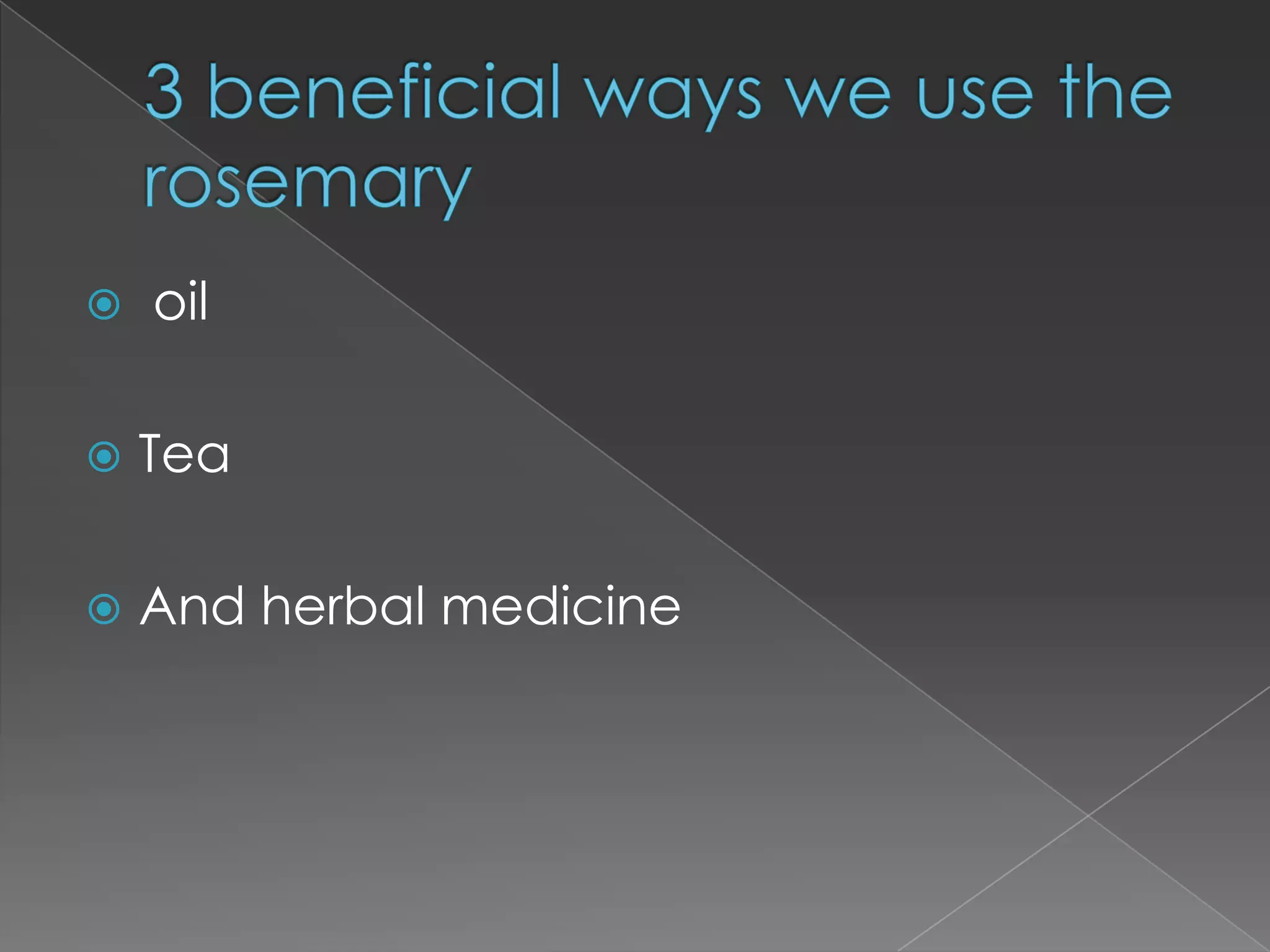 My rosemary project | PPTX