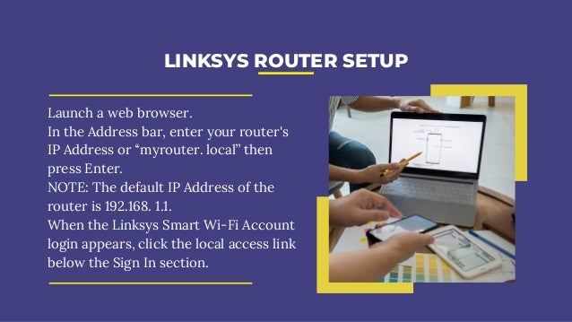 Myrouter Local Linksys Router Setup Ppt