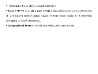 Myrrh | PPTX
