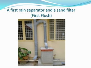 Rainwater harvesting (civil engineering seminar) | PPTX