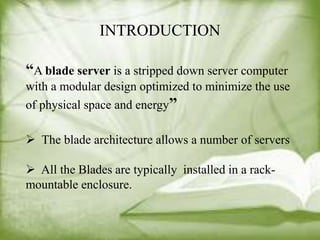 blade server | PPTX