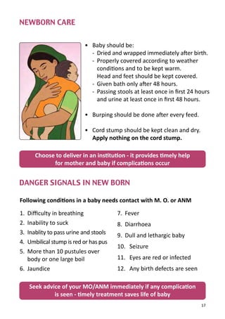 My safe motherhood_booklet_english | PDF