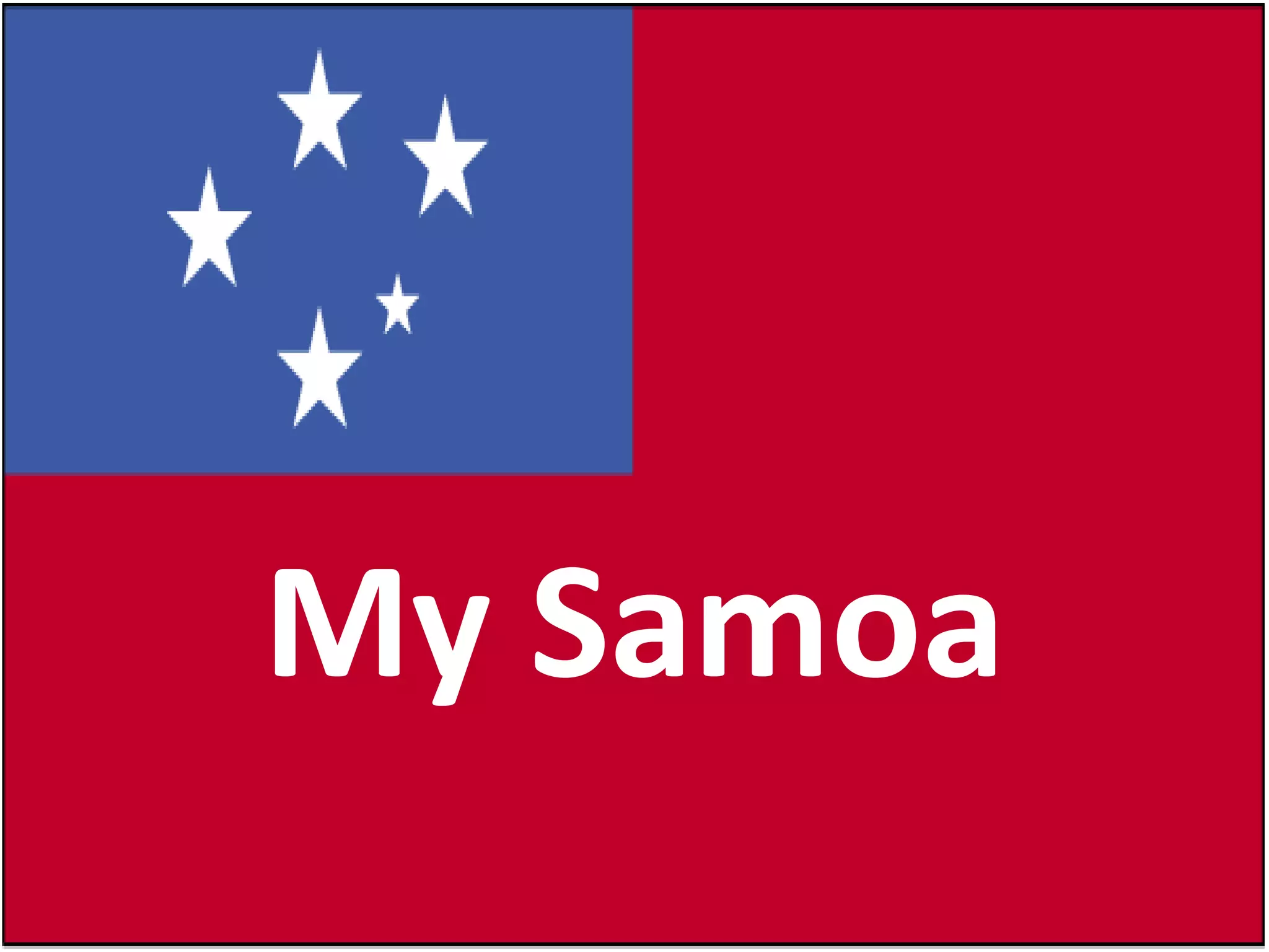 My samoa | PPT
