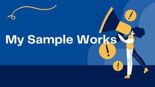 My sample works (1) | PPT