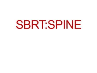 SBRT | PPTX