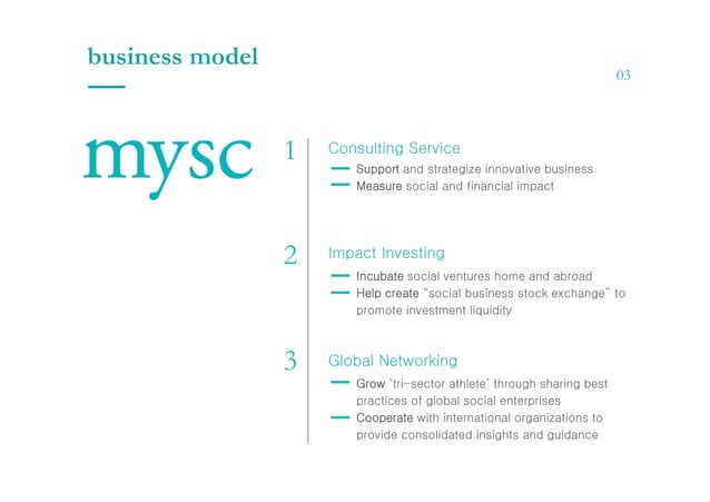 MYSC Overview Leaflet | PPT
