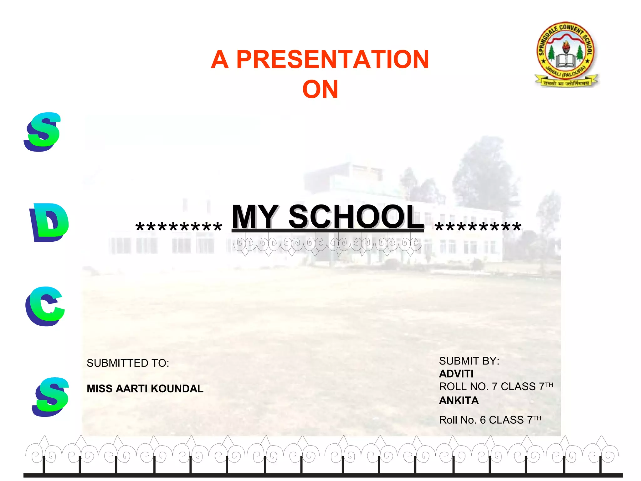 My school | PPT