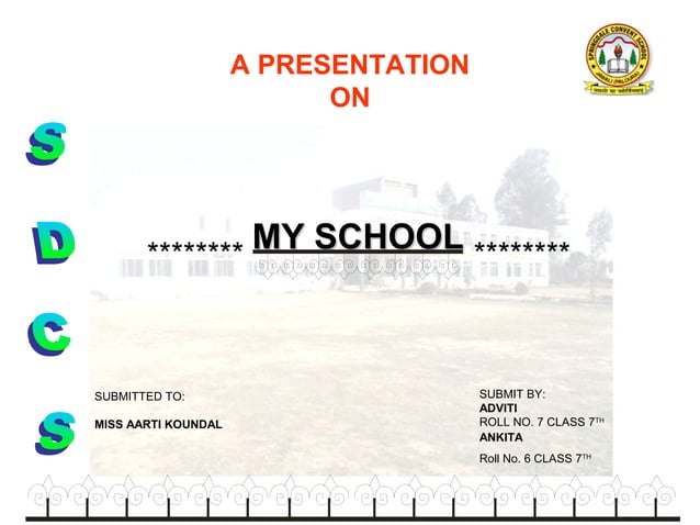 My school | PPT