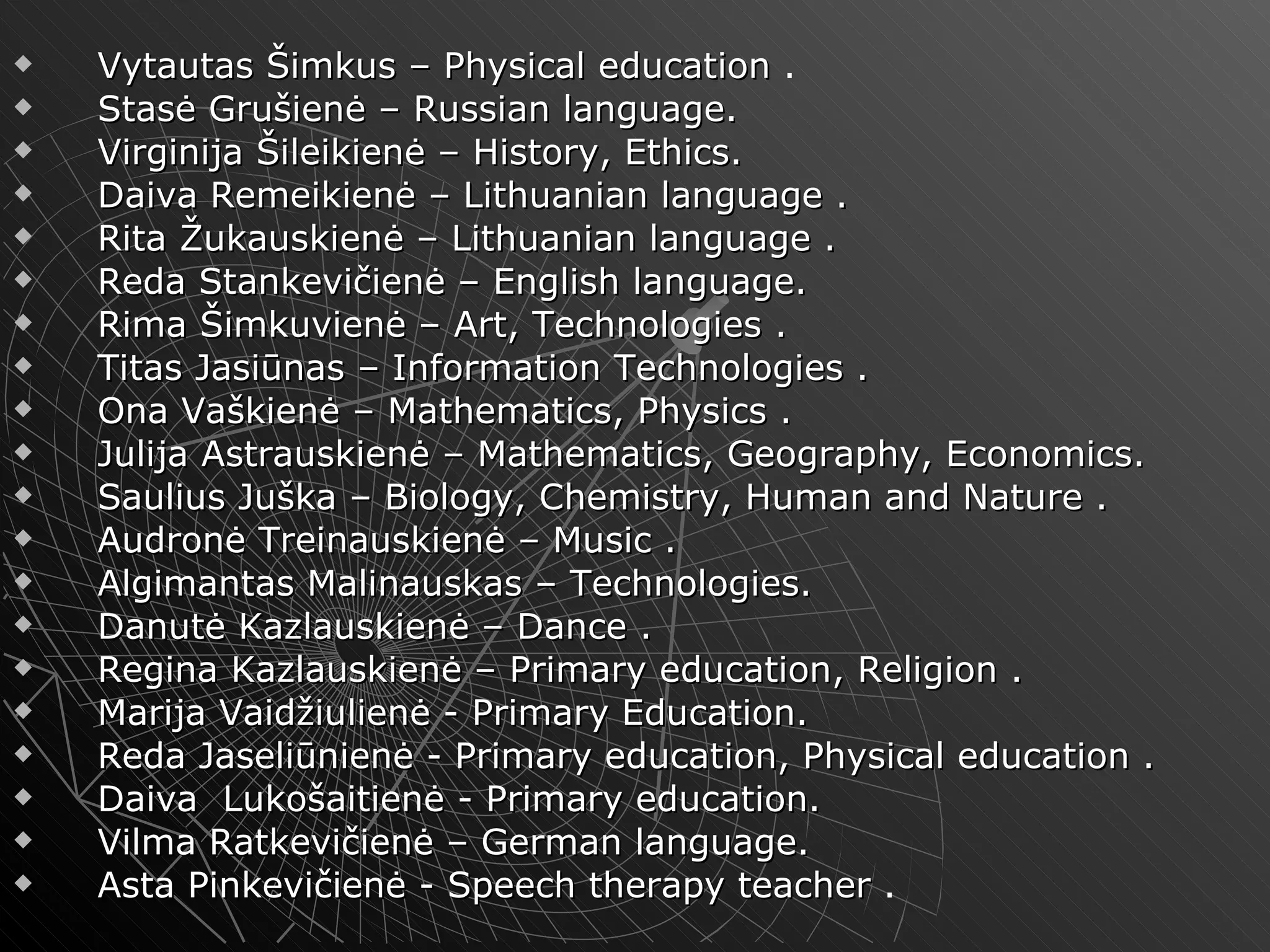 My school lithuania | PPT