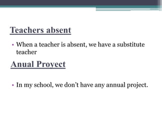 My school, mother of mercy 3 b | PPT