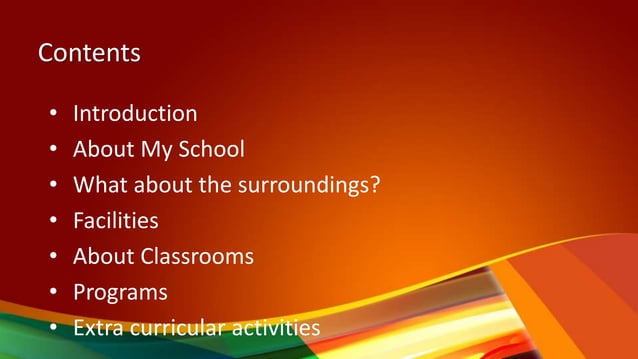 My school presentation | PPTX | Education industry | Industries