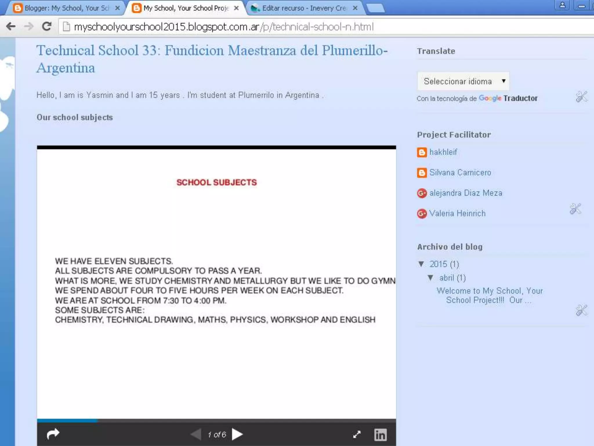 My school your school | PPT