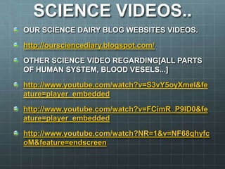 My science notes | PPTX | Blood Disorders | Diseases and Conditions