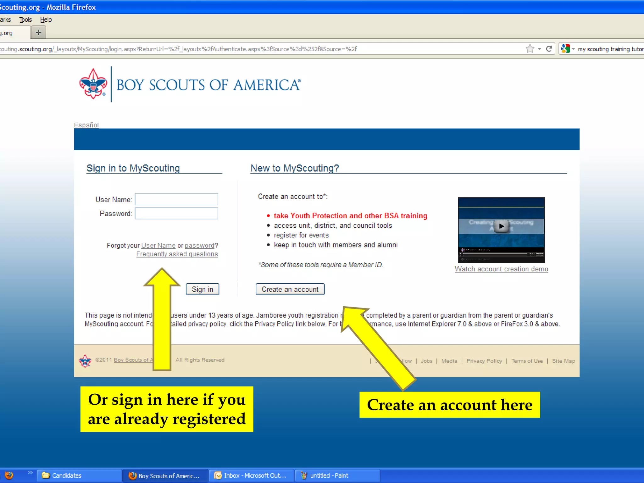 My Scouting Training Tutorial | PPTX