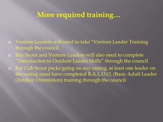 My Scouting Training Tutorial | PPTX