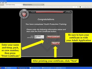 My Scouting Training Tutorial | PPTX