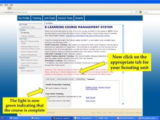 My Scouting Training Tutorial | PPTX