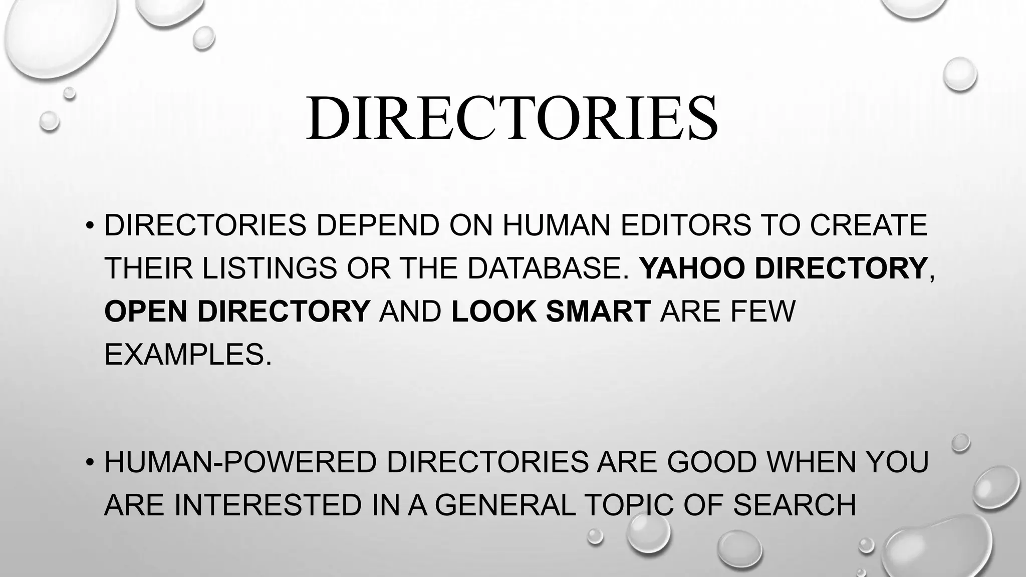 Search engines and its types | PPTX