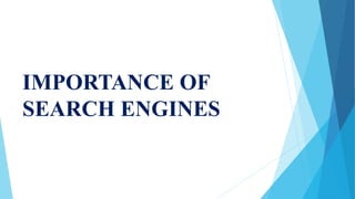 Search engines and its types | PPTX