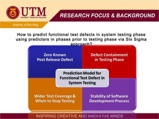 Adopting Six Sigma Approach in Predicting Functional Defects for System ...