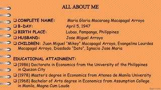 GMA PRESIDENCY | PPTX