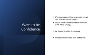 My Self-Introduction along with strength and weakness. | PPTX