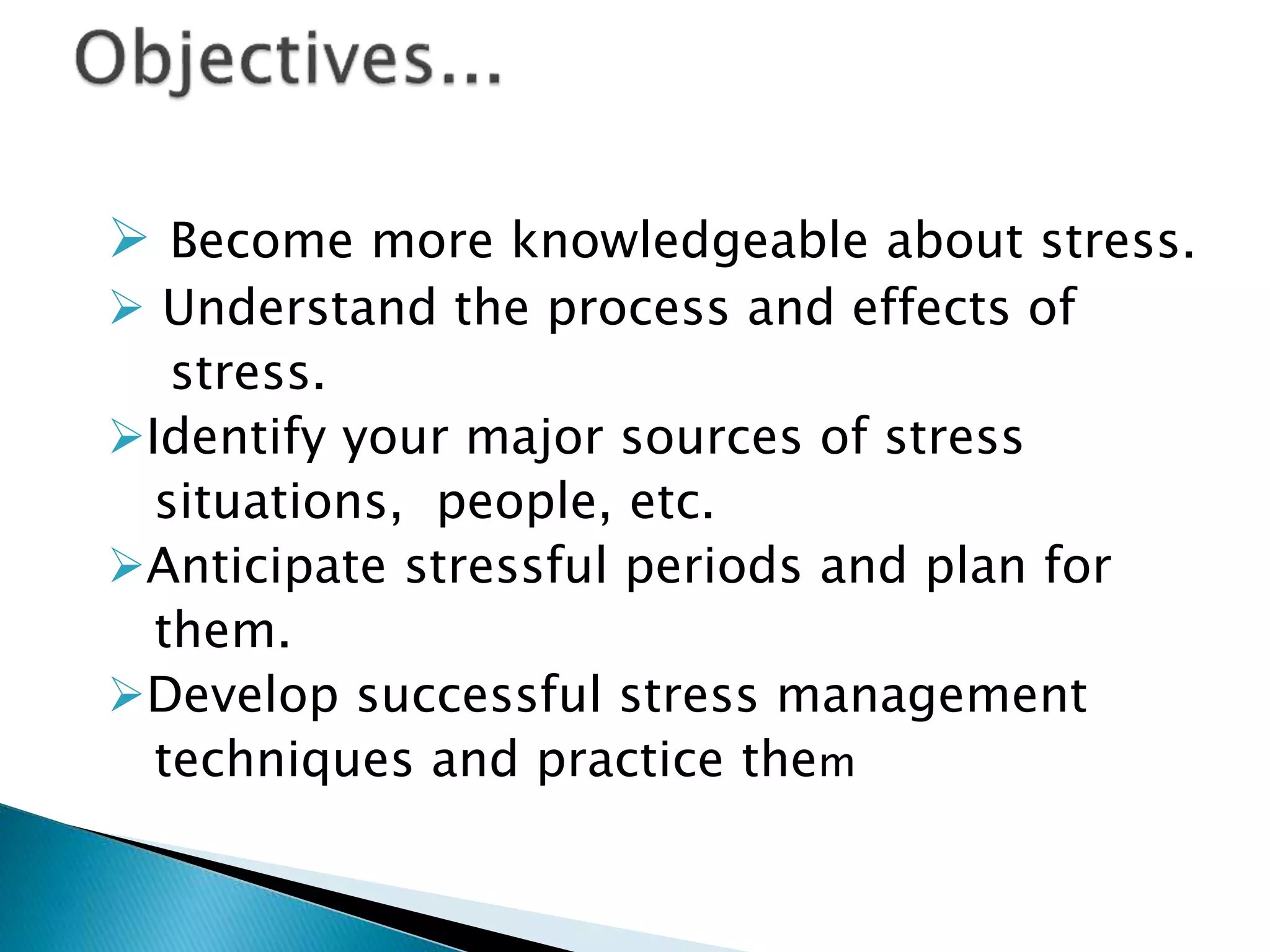 Coping with stress | PPTX