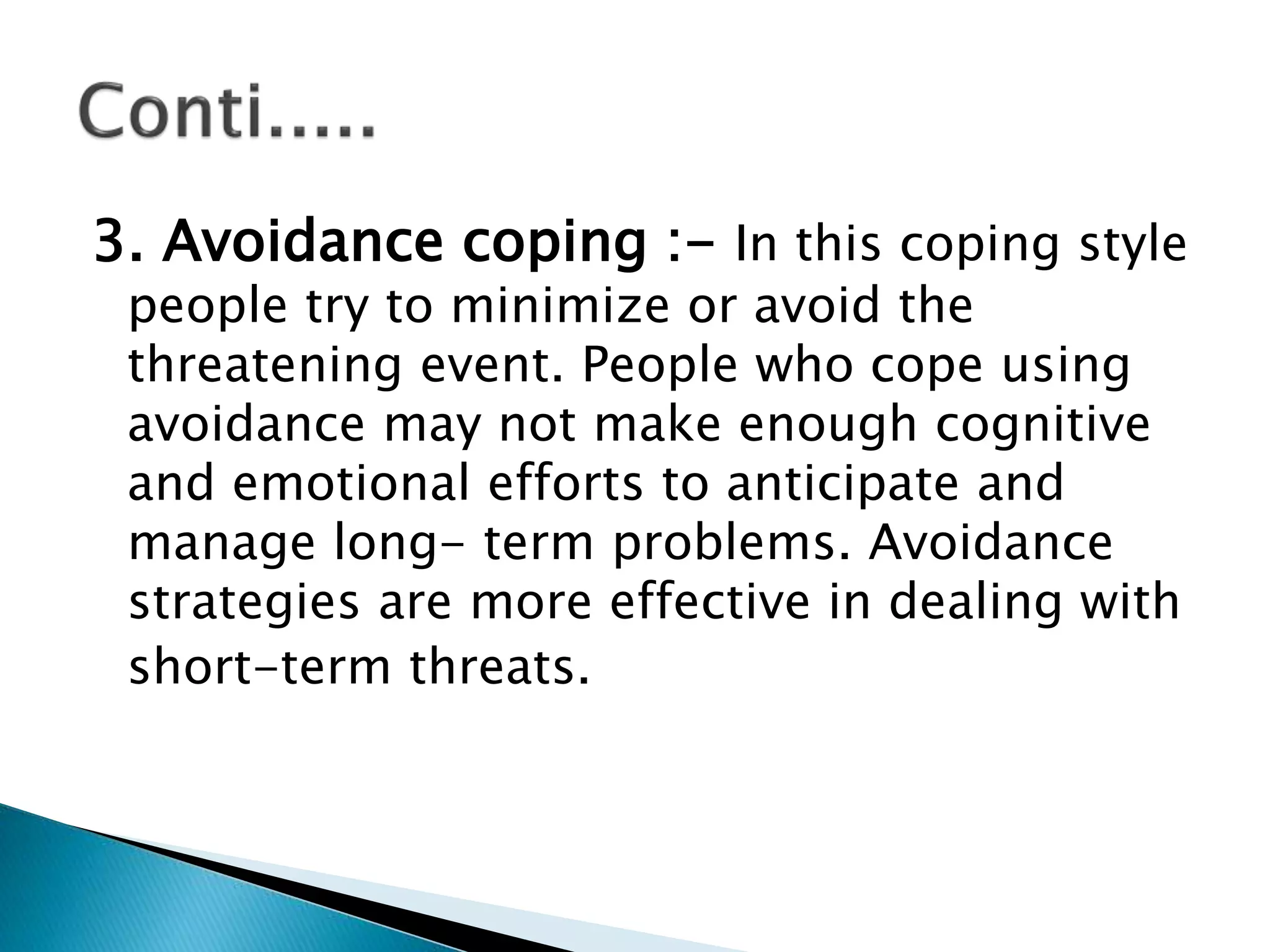 Coping with stress | PPTX