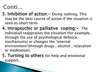 Coping with stress | PPTX