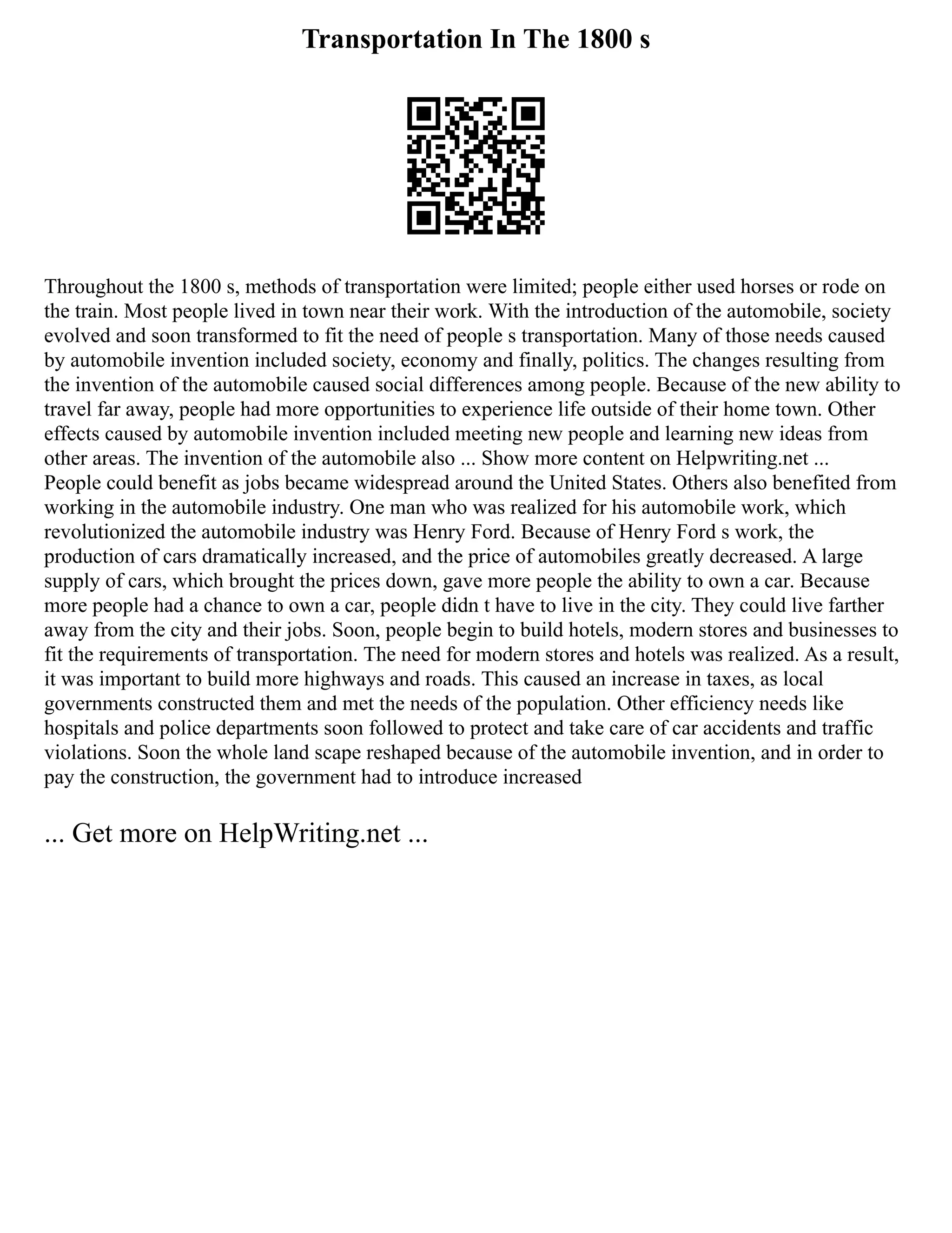 Myself Paragraph For Students And Children | PDF