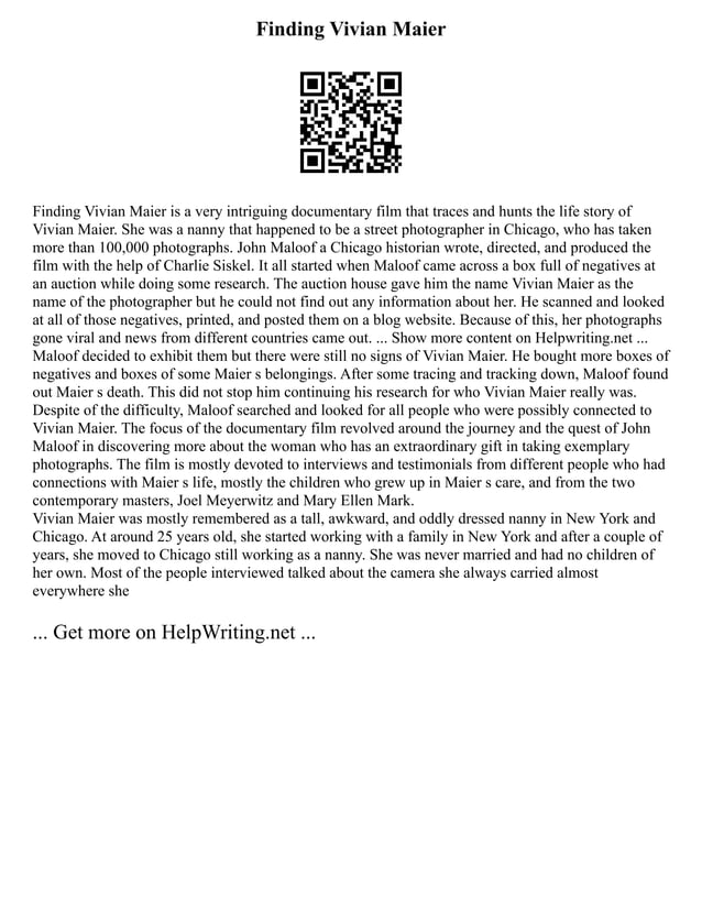 Myself Paragraph For Students And Children | PDF