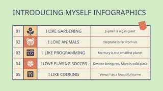 Introduction of Yourself by a student of class five | PPTX