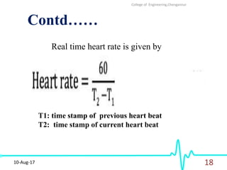 Seminar on Battery free RFID Heart rate Monitoring System | PPT