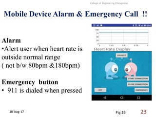 Seminar on Battery free RFID Heart rate Monitoring System | PPT